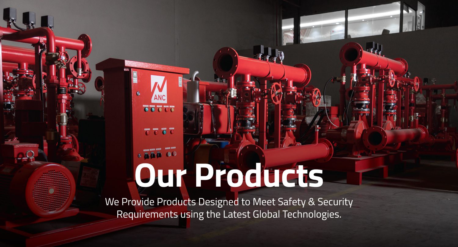 Products | Certified Fire Pumps & Fire Safety | ANC